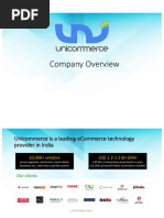 Unicommerce e Brochure | PDF | Enterprise Resource Planning | Retail