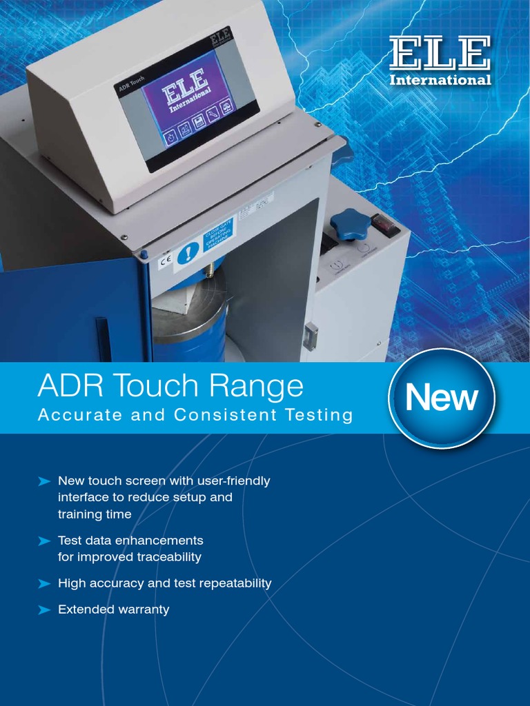 ELE Manual Compression | PDF | User Interface | Accuracy And Precision