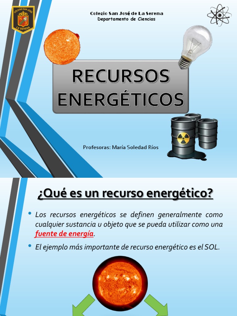 Recursos Energéticos | PDF | Industria energetica | Universo físico