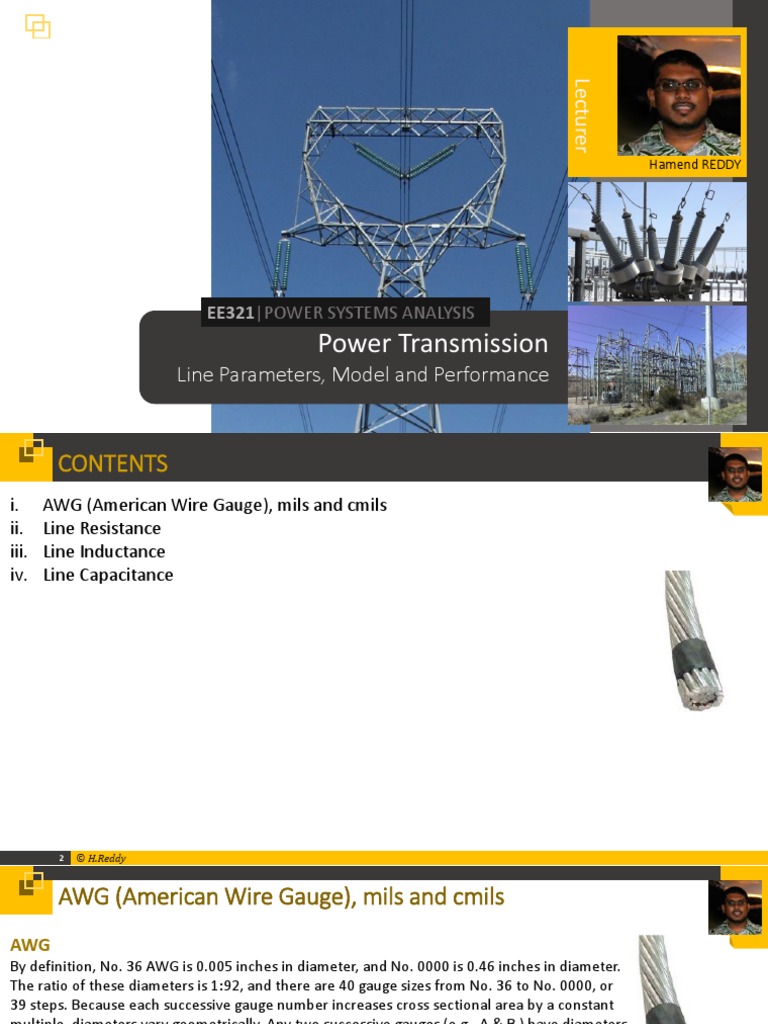 Transmission Line Modelling | PDF | Inductance | Electrical Resistance ...