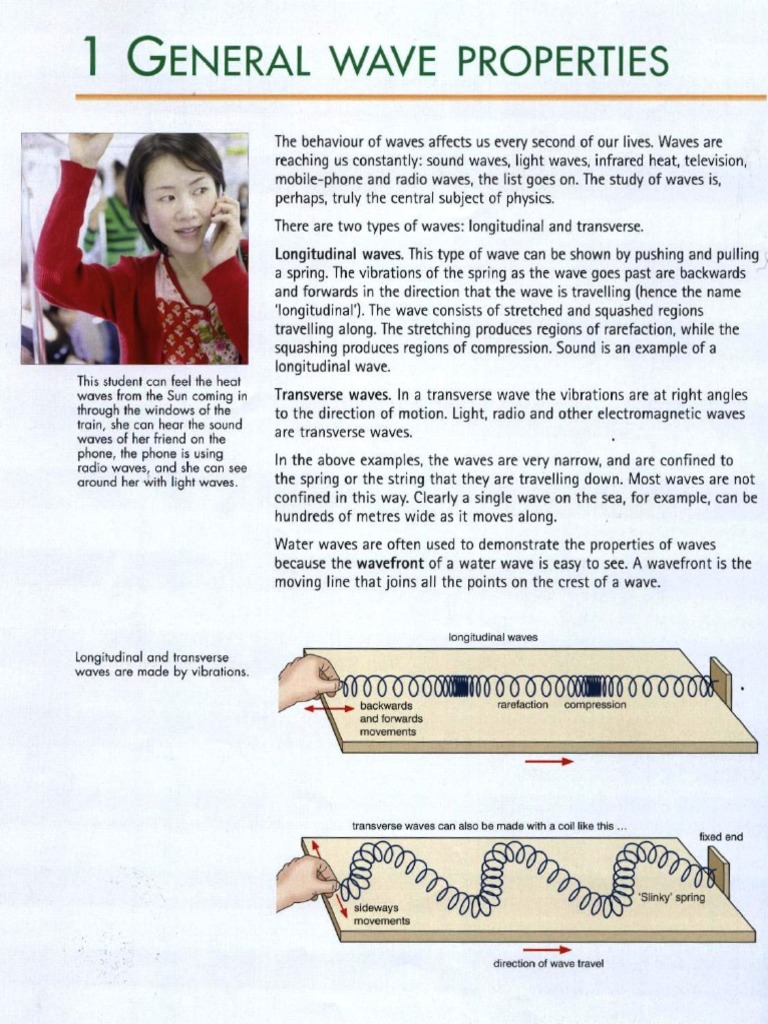 Igcse Physics (11) - General Wave Properties | PDF