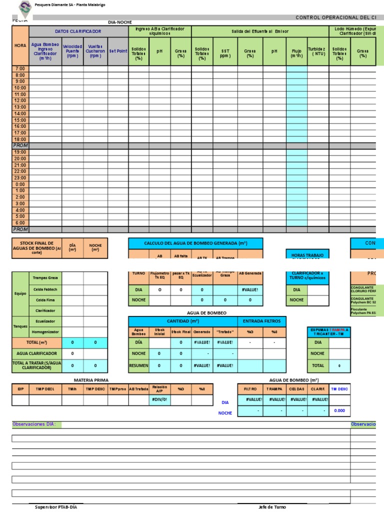 Formato Pama 2013 | PDF | Problemas ambientales con el agua | Química