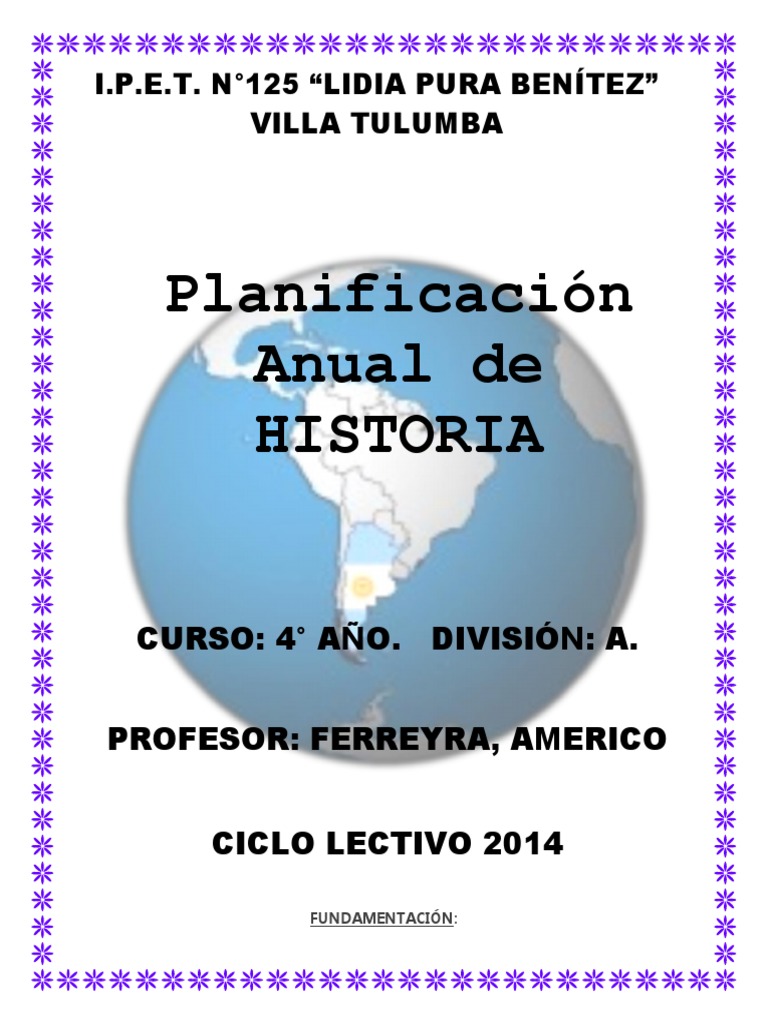 Historia 4° Año | PDF | Geografía | Capitalismo