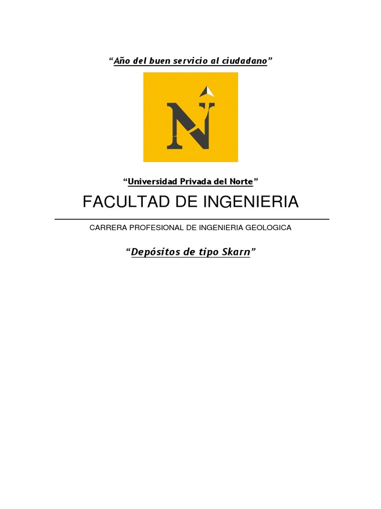 Skarn Geologia | PDF | Roca (geología) | Minerales