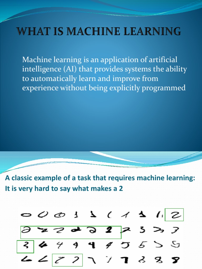 Concept of Machine Learning | PDF | Machine Learning | Artificial ...