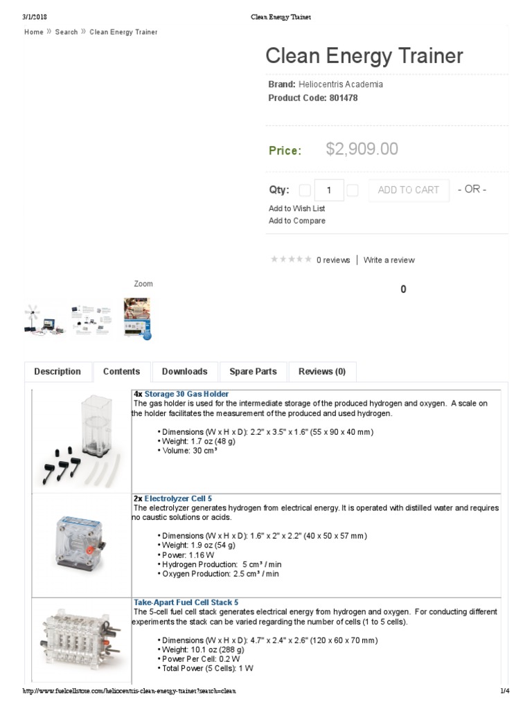 Clean Energy Trainer - Content | PDF | Wind Power | Hydrogen