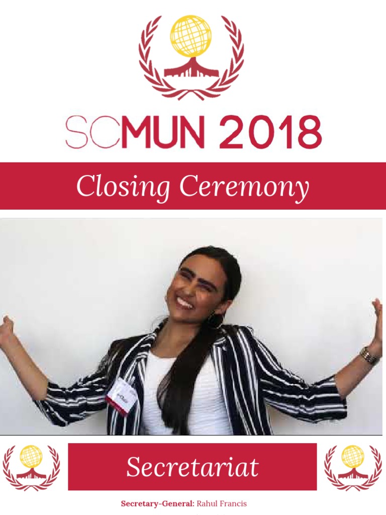 Closing Ceremony Presentation | PDF | United Nations Security Council ...