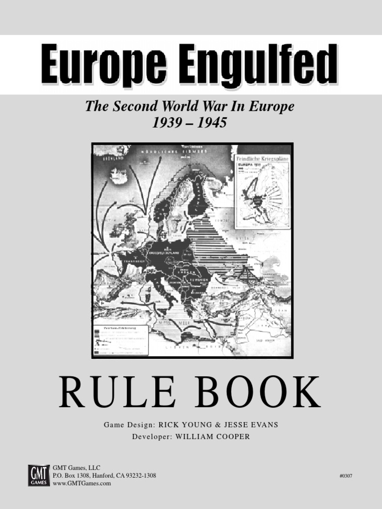 Rulebook: The Second World War in Europe 1939 - 1945 | PDF ...