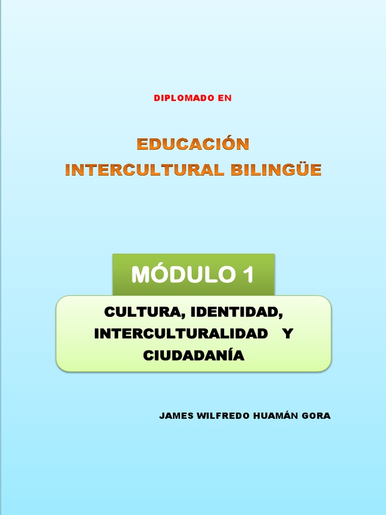 Módulo 1 Cultura Identidad Interculturalidad y Ciudadania | PDF ...