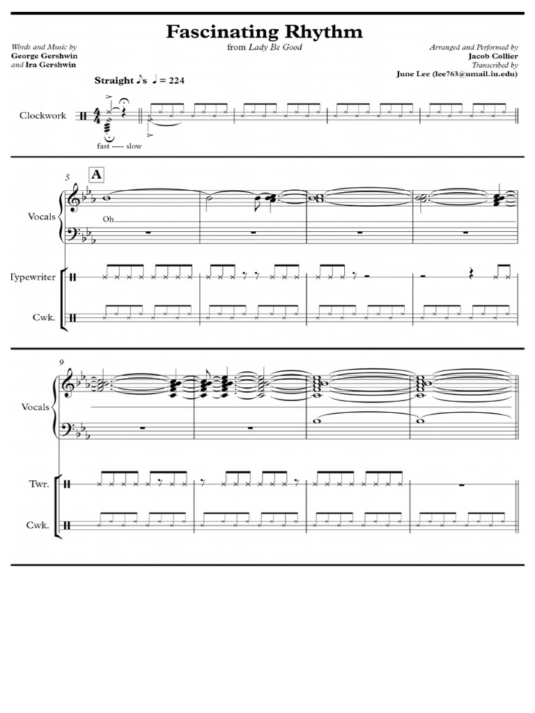 Fascinating Rythm | PDF