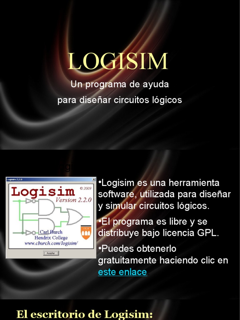 1 Tutorial Basico Logisim | PDF | Puerta lógica | Point and Click