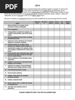 Adolescent Dissociative Experiences Scale-II (A-DES) | PDF ...