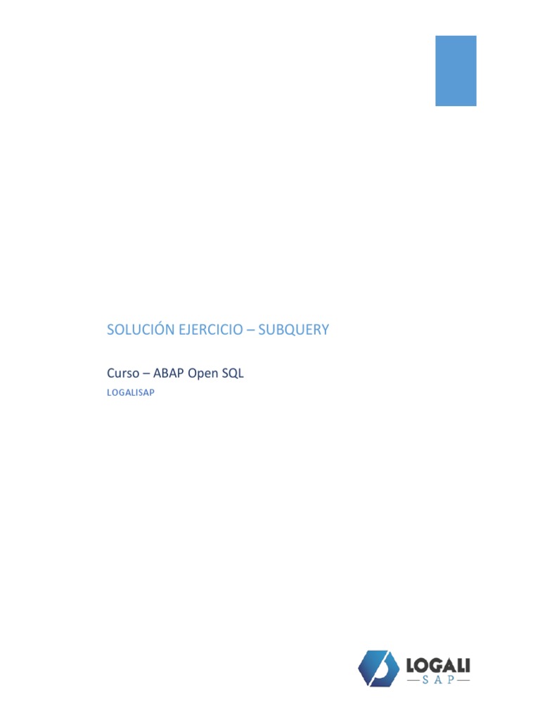 11 08 Soluci N Ejercicio Subquery | PDF | SQL | Software Unix