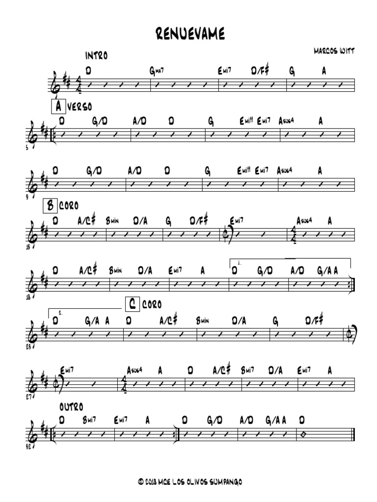 Renuevame Marcos Witt D | PDF