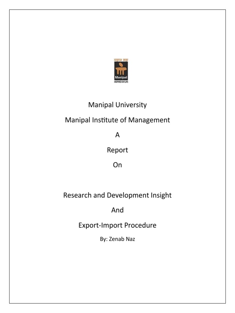 Manipal University | PDF