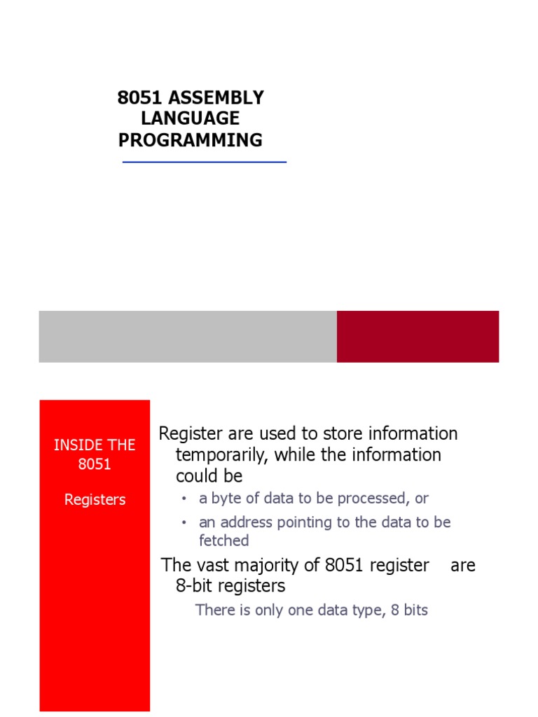 3 Assembly Language Programming | PDF | Assembly Language | Computer ...