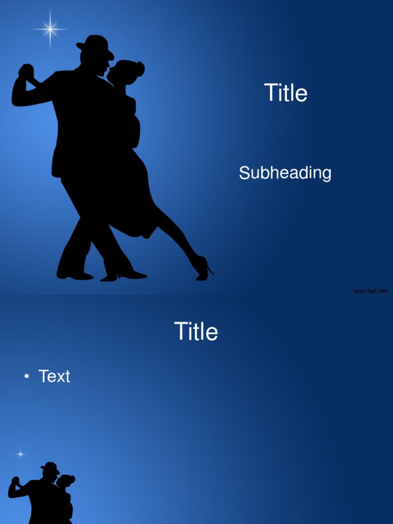 Template Dança | PDF