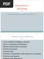 SplintER Series Common ED Splint Techniques 104 | PDF | Thumb | Arm
