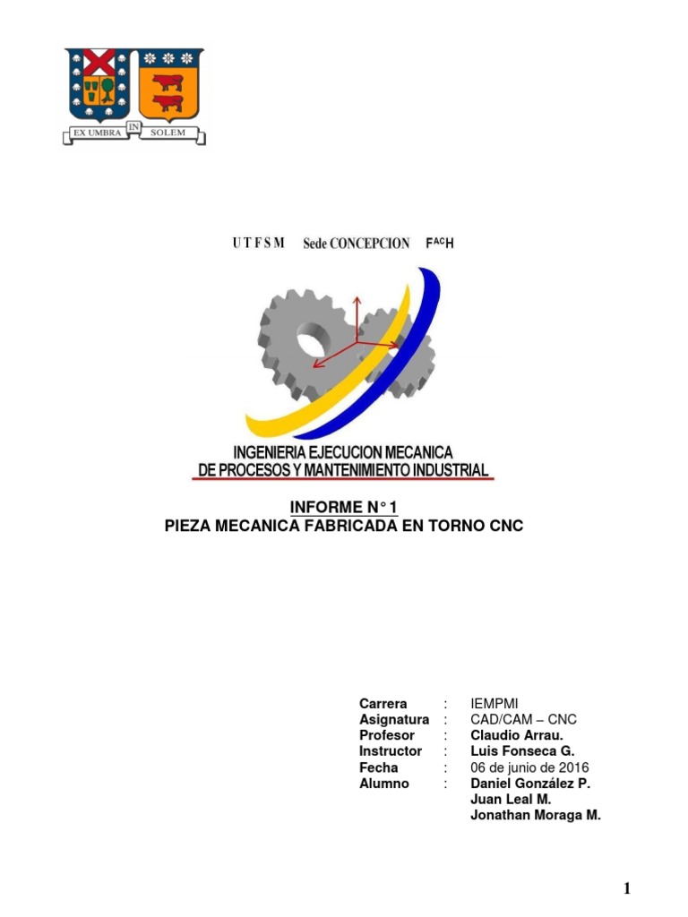 Informe CNC Final | PDF | Mecanizado | Industrias