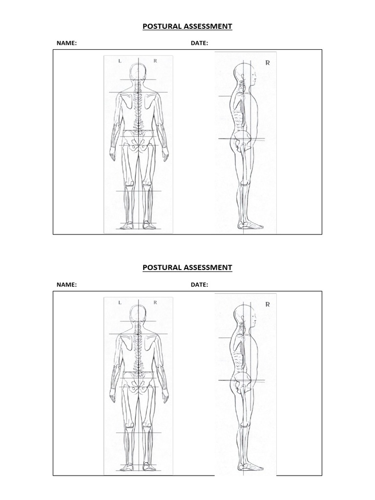 Postural Assessment Form | PDF