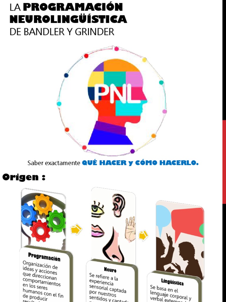 Modelo de La Programación Neurolingüística de Bandler y Grinder | Descargar gratis PDF ...
