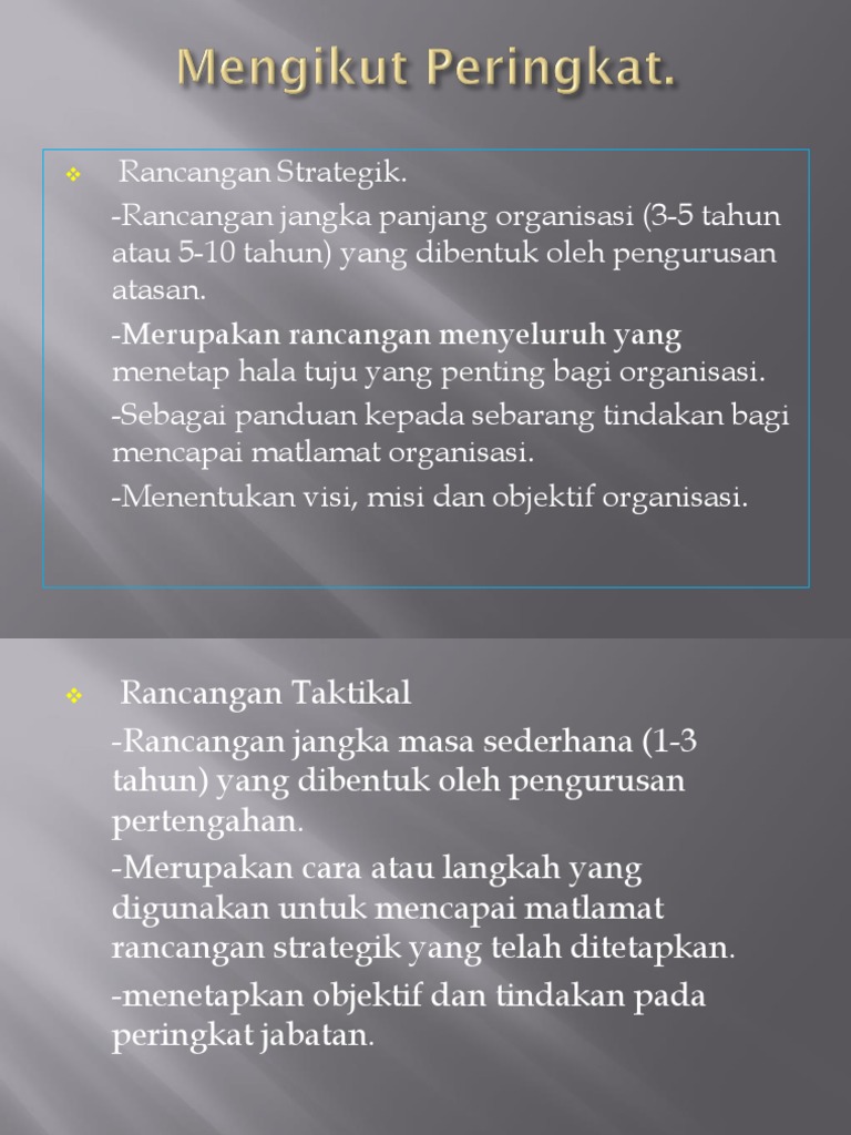 Pembentangan PP SMK Sibu Jaya 2018 Perancangan Mengikut Peringkat ...