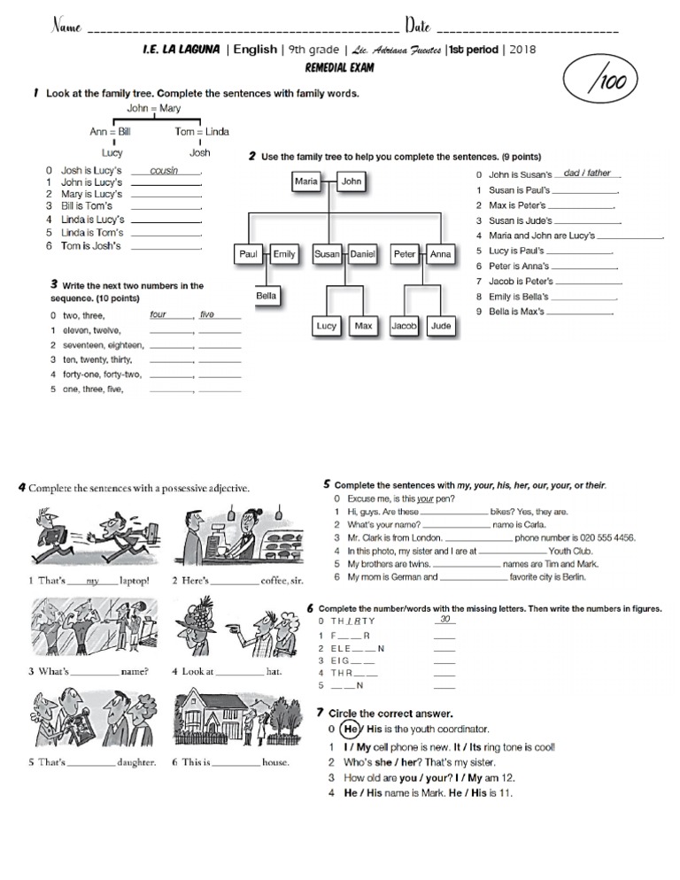 Rec English 9thgrade 1stperiod 2018 | PDF