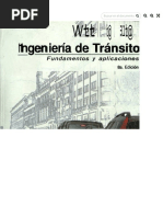 Ingeniería de Tránsito Fundamentos y Aplicaciones RAFAEL CAL Y MAYOR - Udocz PDF | PDF