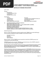 3.3-Notice of Fault | PDF | Notary Public | United States Postal Service