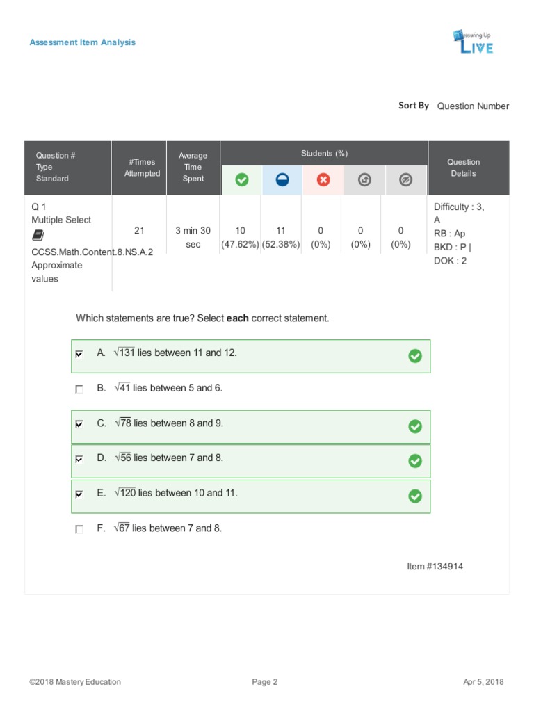Sba 2 | PDF | Speed | Multiple Choice