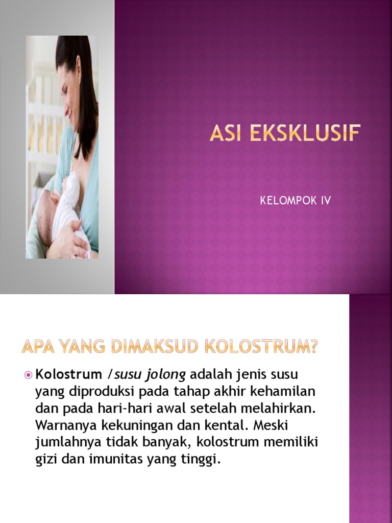 Power Point Asi Eksklusif | PDF