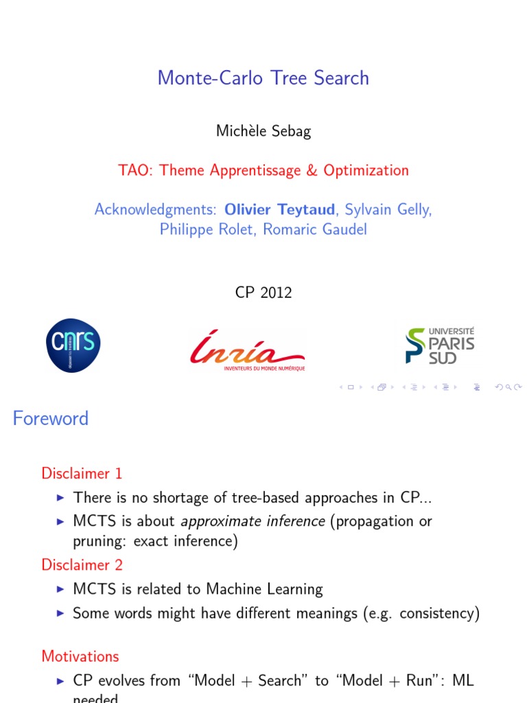 InvitedTutorial CP12 | Download Free PDF | Monte Carlo Method | Mathematical Optimization