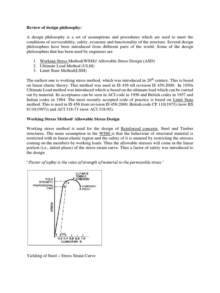 Structural Design Methods Explained | PDF | Strength Of Materials ...