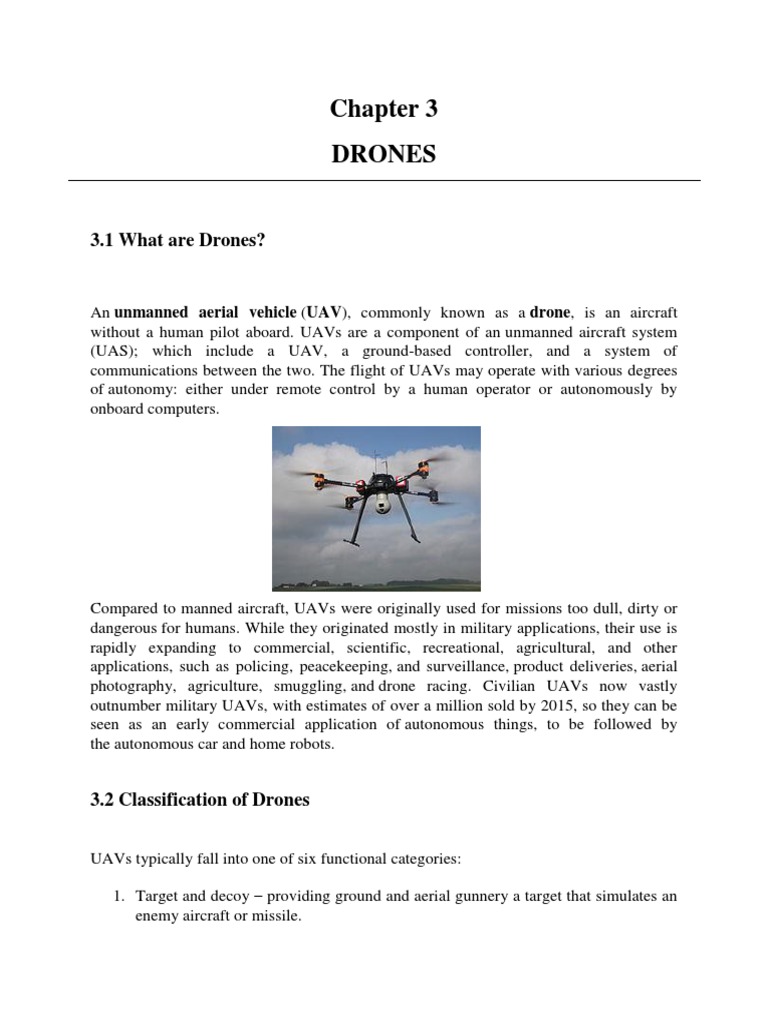 Drone Report | PDF | Unmanned Aerial Vehicle | National Security