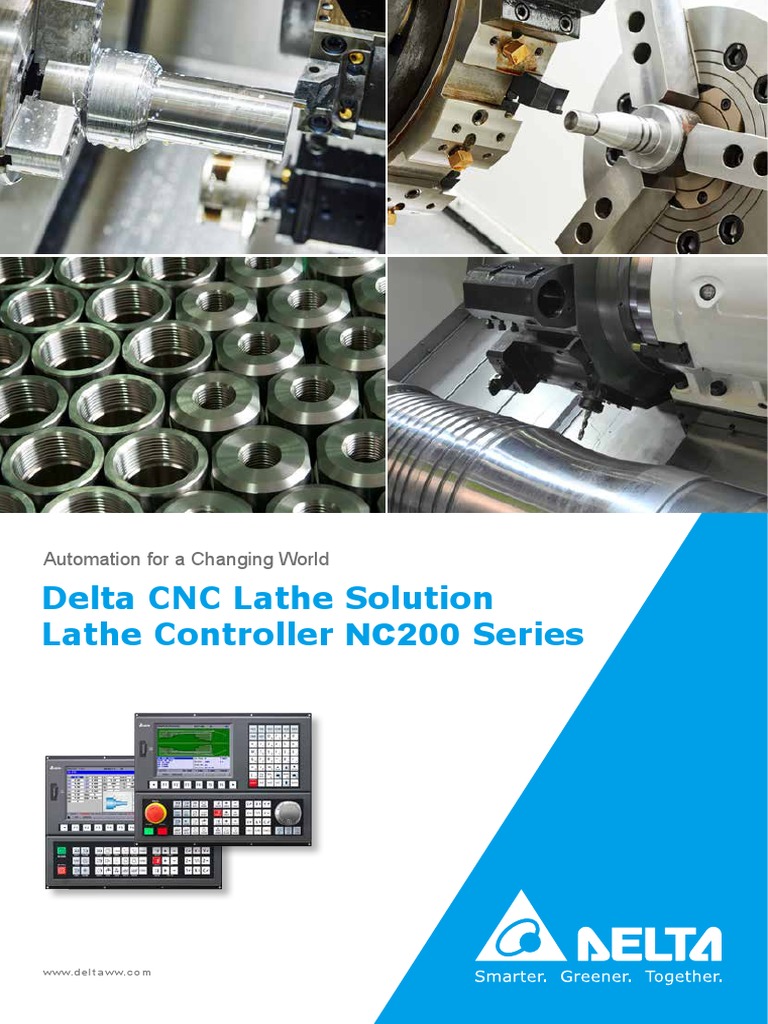 Delta CNC Controller For Turning Milling Boring Machines | PDF | Numerical Control | Parameter ...