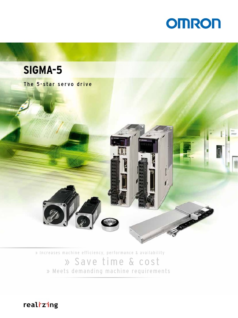 Sigma-5 Brochure E | PDF | Servomechanism | Engines