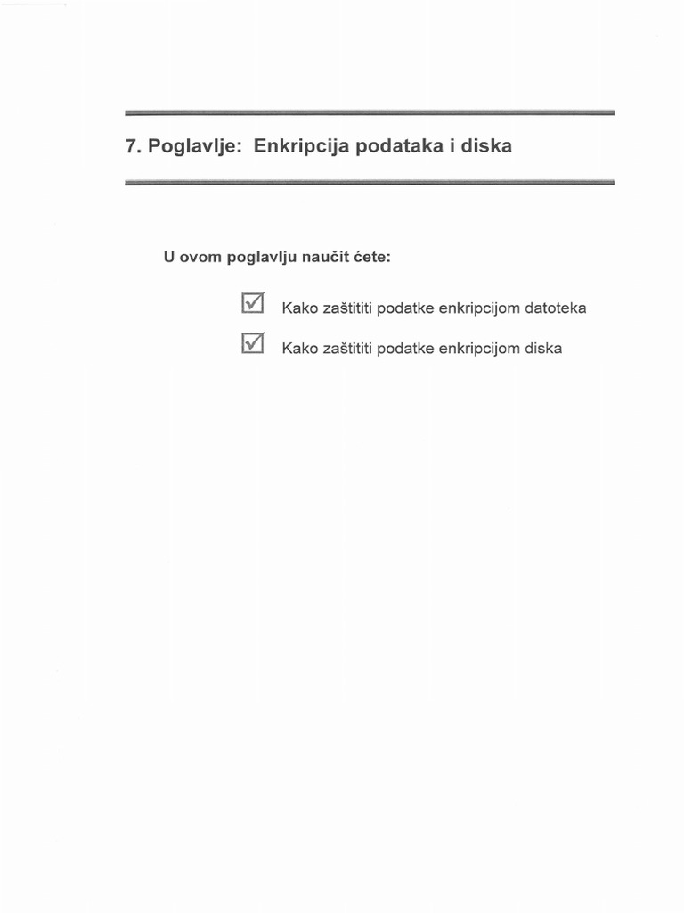 Enkripcija Podataka I Diska | PDF