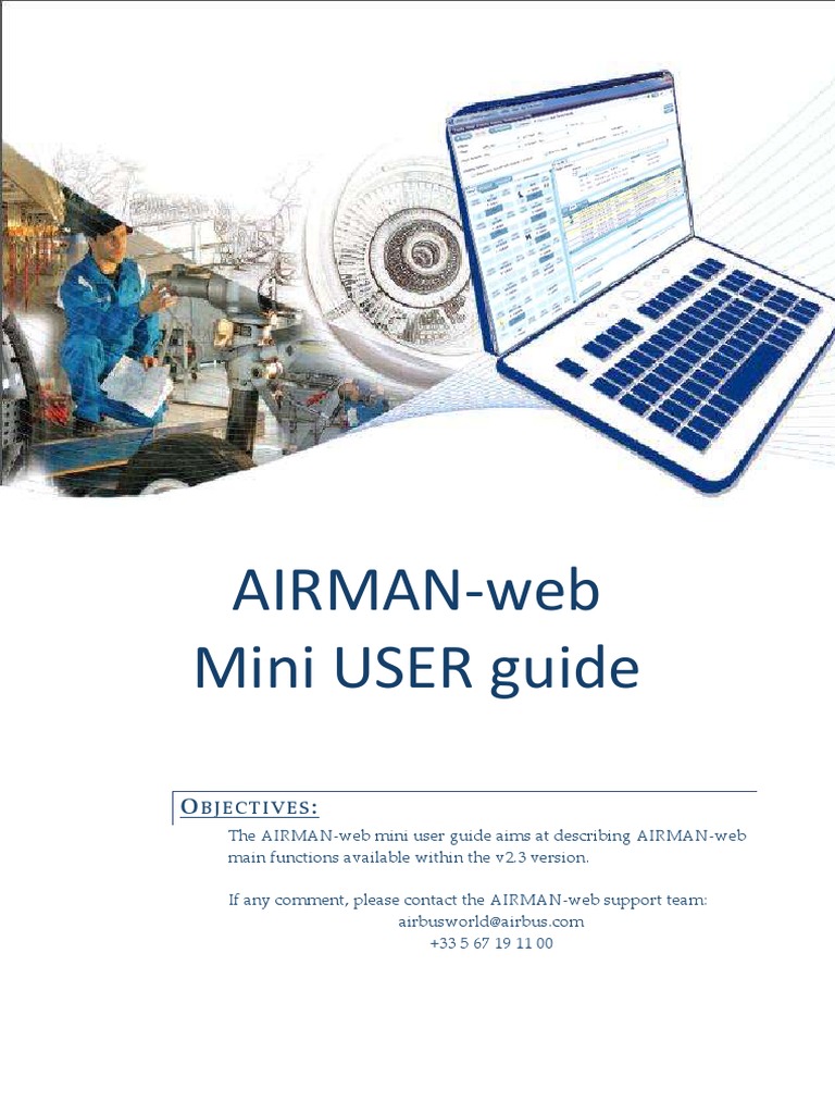 AIRMAN-web Mini User Guide-V2 2 | PDF | Cockpit | Icon (Computing)
