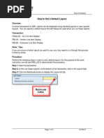 Default Layout in SAP FBL1N, FBL3N, FBL5N | PDF | Computers