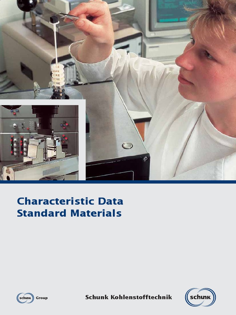Characteristic Data Standard Materials | PDF | Carbon | Bearing ...