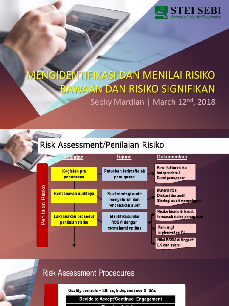 Mengidentifikasi Dan Menilai Risiko Bawaan Dan Risiko Signifikan | Risk ...