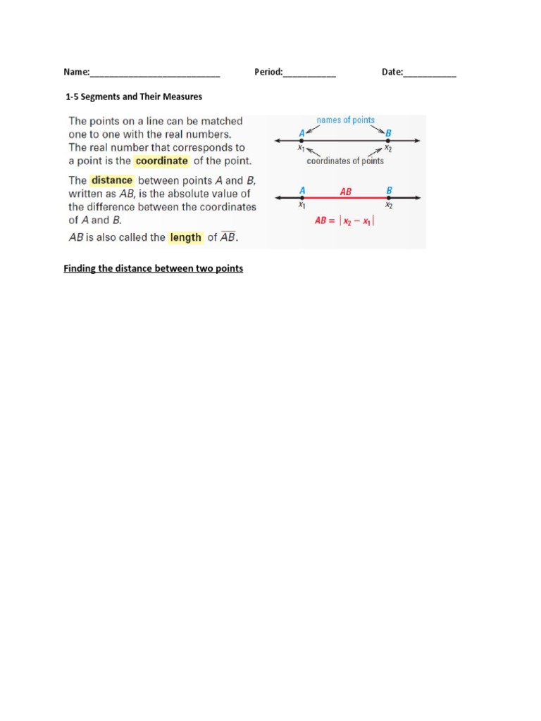 Understanding 5 Segments and Measures | PDF