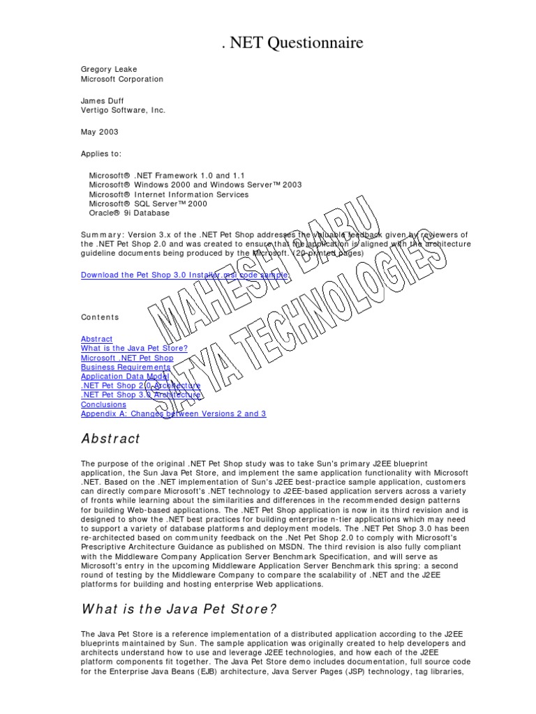 Pet Shop 3.0 | PDF | Microsoft Sql Server | Databases