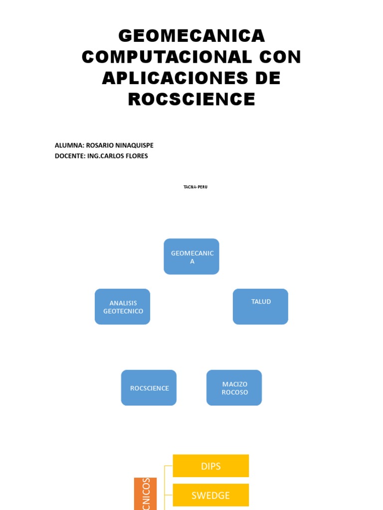 Geomecánica Computacional con Rocscience | PDF | Método de elementos finitos | Informática y ...