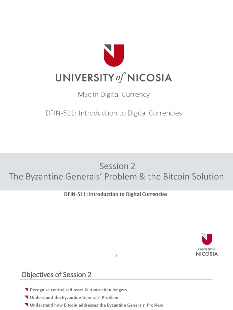 Byzantine Generals Problem PDF | PDF | Bitcoin | Computing