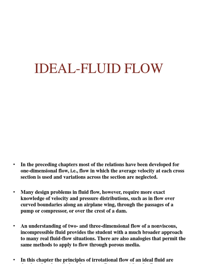 Inviscid Flow | PDF | Fluid Dynamics | Lift (Force)