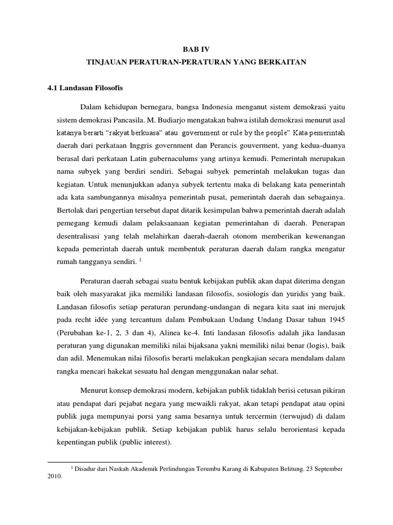 Landasan Yuridis Sosiologis | PDF