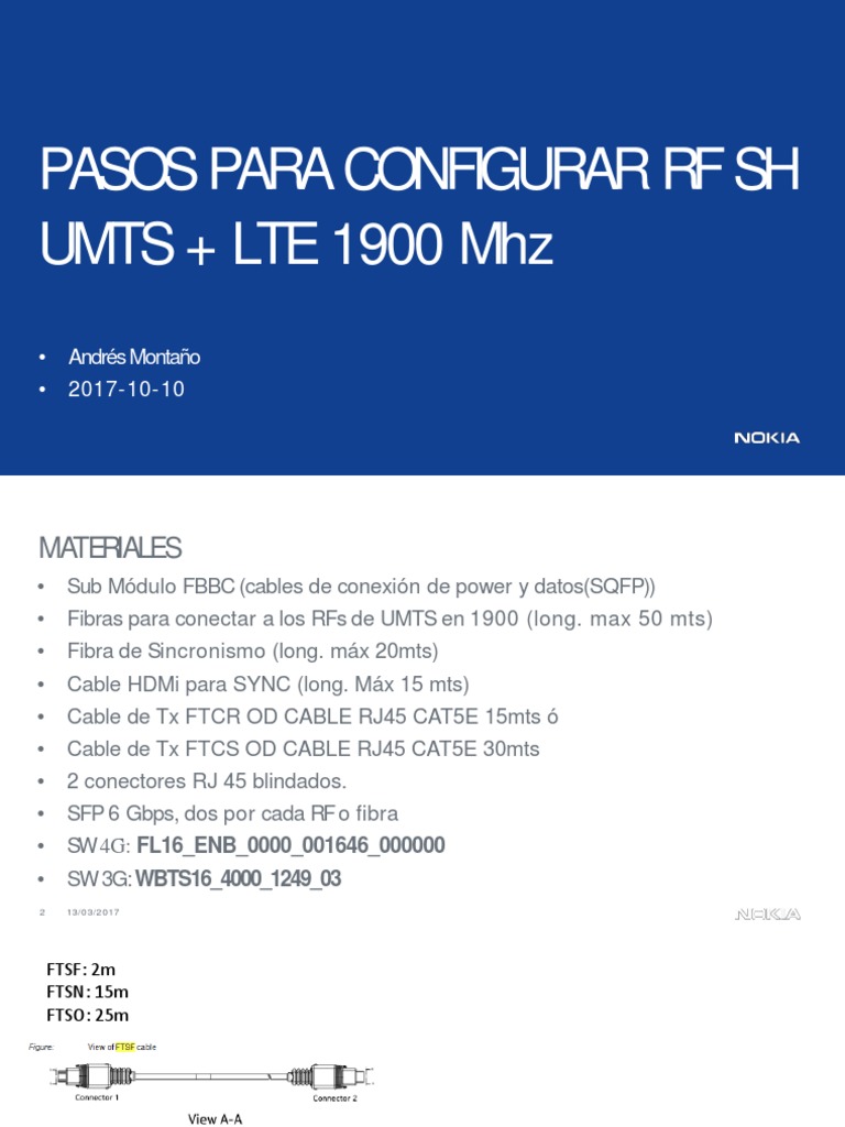 Lte Segunda Portadora Nokia | PDF | Lte (Telecomunicaciones) | Radio ...
