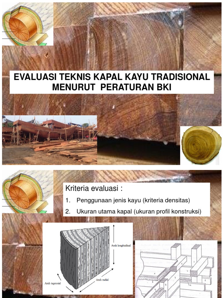 Evaluasi Konstruksi Kapal Kayu BKI | PDF | Teknologi & Rekayasa