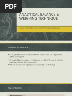 Digital Balance Usage in Chemistry Labs | PDF | Weight | Weighing Scale